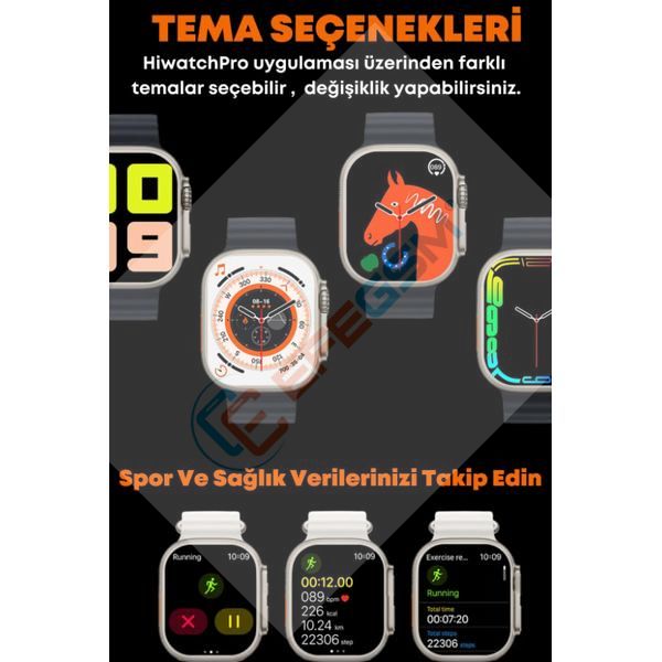 Hlwatch Pro T900 Ultra Akıllı Saat - EFEGSM