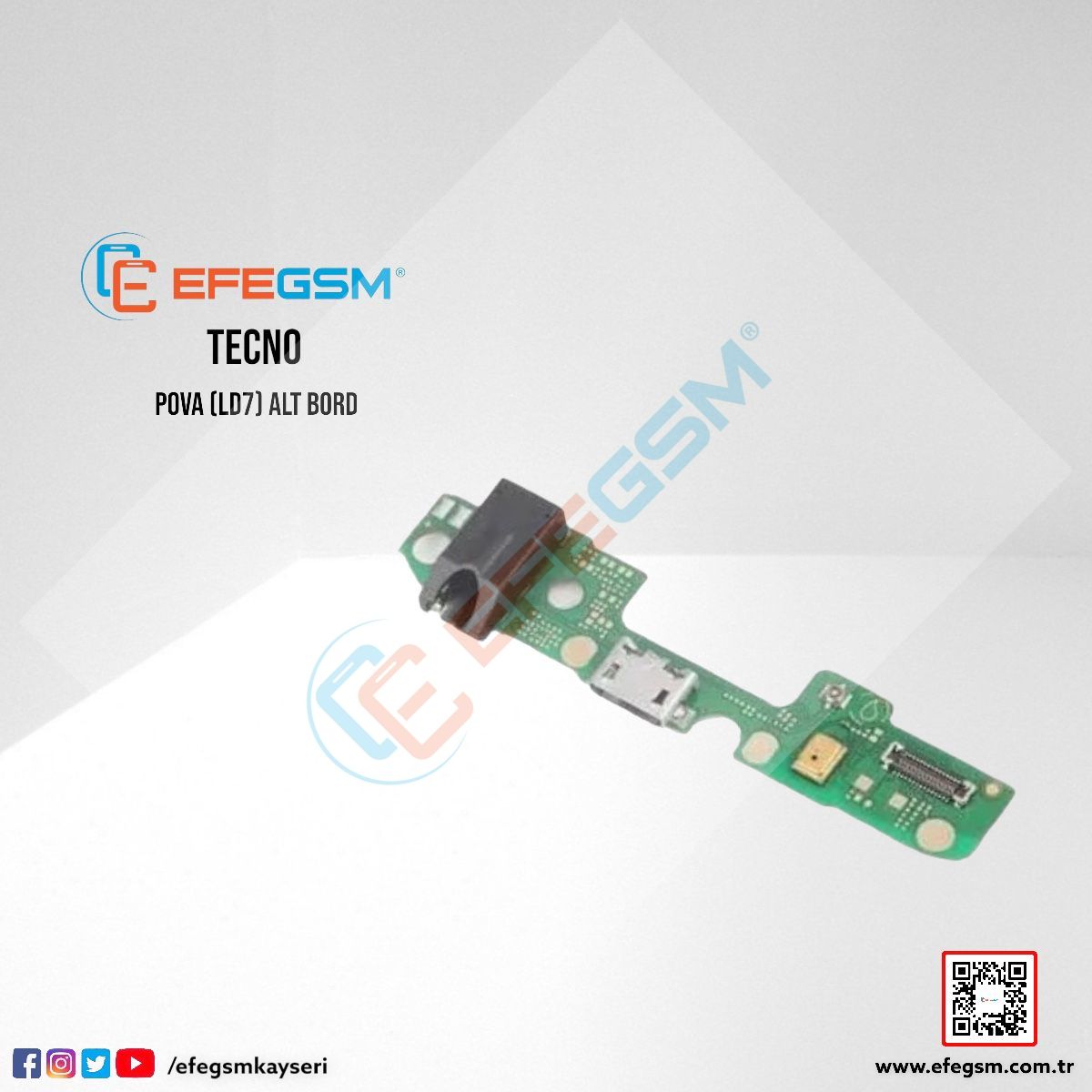 Tecno Pova (LD7) Alt Bord - EFEGSM